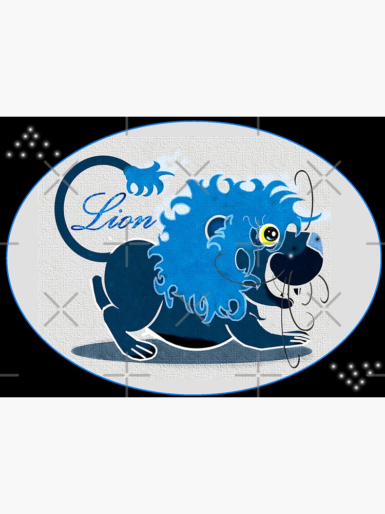 "Lion - Invert color effect" Sticker for Sale by shirleycutecard ...