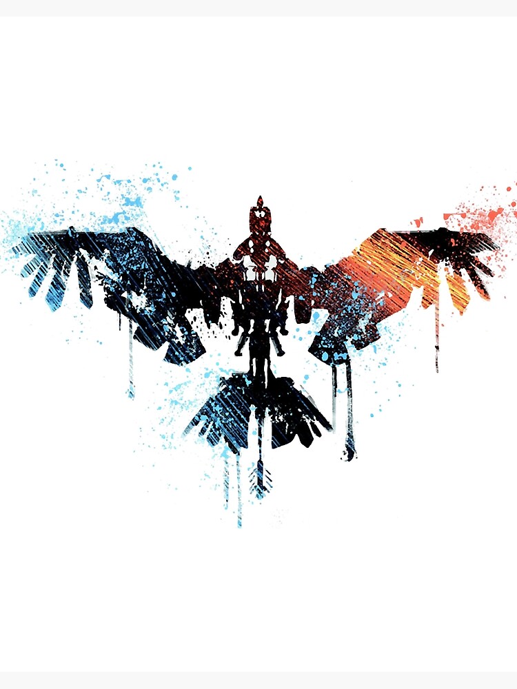 "Horizon zero dawn colorful stormbird drawing Active" Art Board Print ...