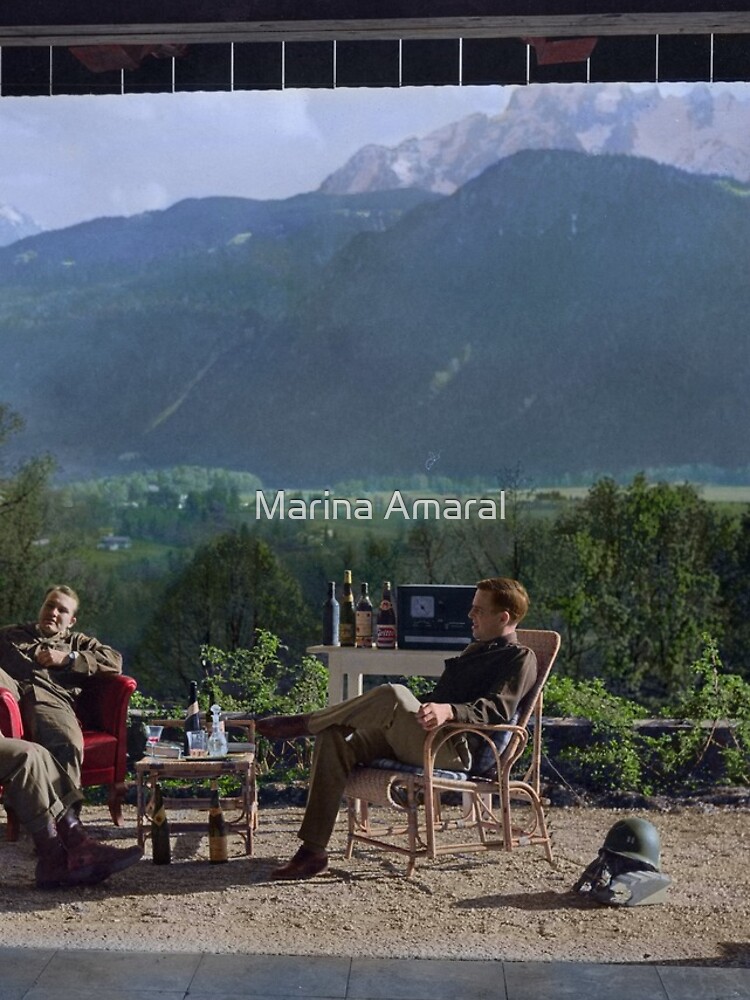 "Members of Easy Company (Band of Brothers) including Maj. Dick Winters ...