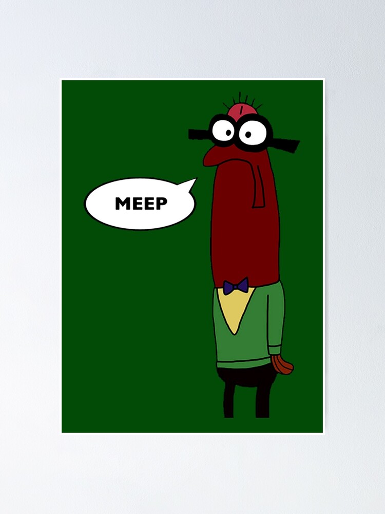 "Meep spongebob" Poster for Sale by Misty7740 | Redbubble
