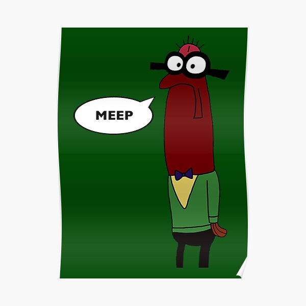 "Meep spongebob" Poster for Sale by Misty7740 | Redbubble