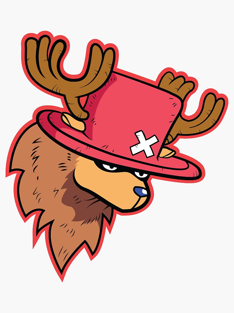 "Tony Tony Chopper Walk Point Sports Logo" Sticker for Sale by ...