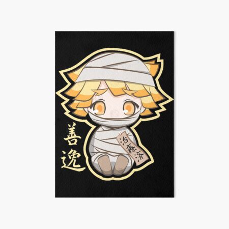 "Chibi Mummy Zenitsu Kimetsu no Yaiba " Art Board Print for Sale by ...