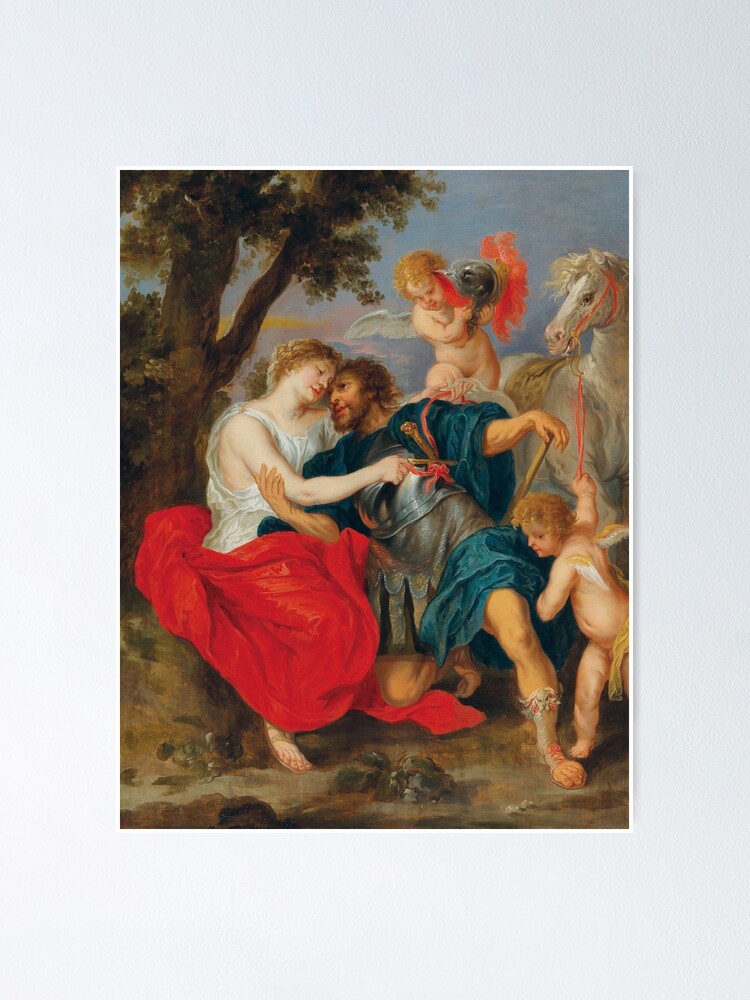 Póster «Venus desarmando a Marte | Pedro Pablo Rubens | 1620 Arte de la ...