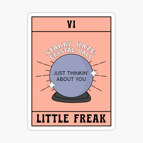 "Little Freak | HS" Sticker for Sale by SaratoninPrints | Redbubble