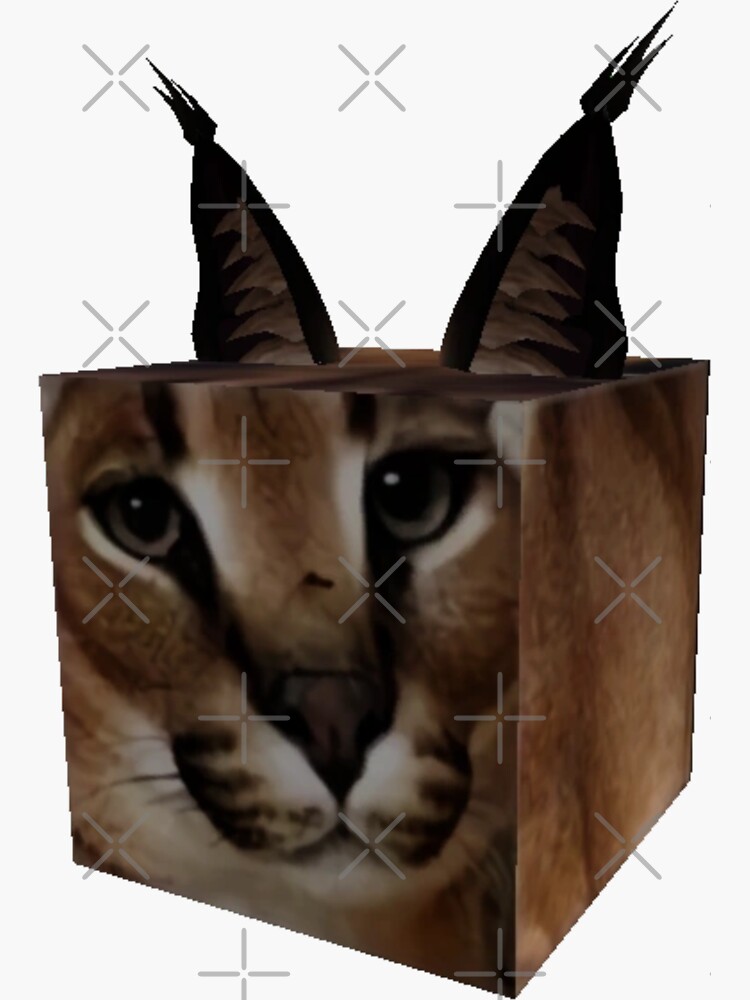 "FLOPPA CUBE" Sticker for Sale by da-swag-shop | Redbubble