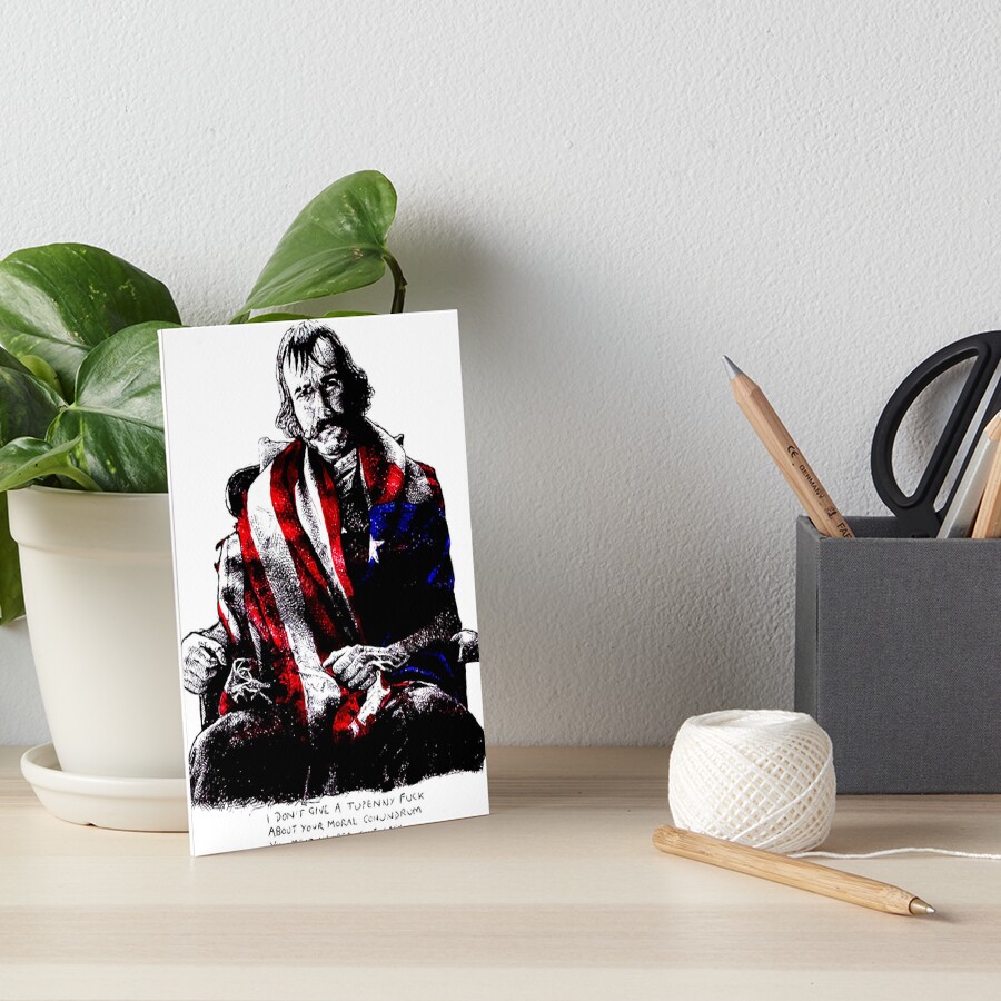 "Bill Butcher | Dead Rabbits" Art Board Print for Sale by JohnTimmerman ...