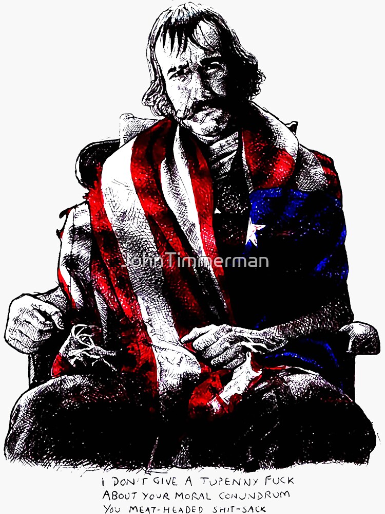 "Bill Butcher | Dead Rabbits" Sticker for Sale by JohnTimmerman | Redbubble