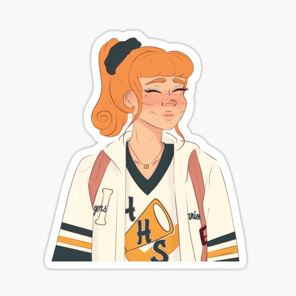 "Chrissy" Sticker for Sale by LaurelsDoodles | Redbubble