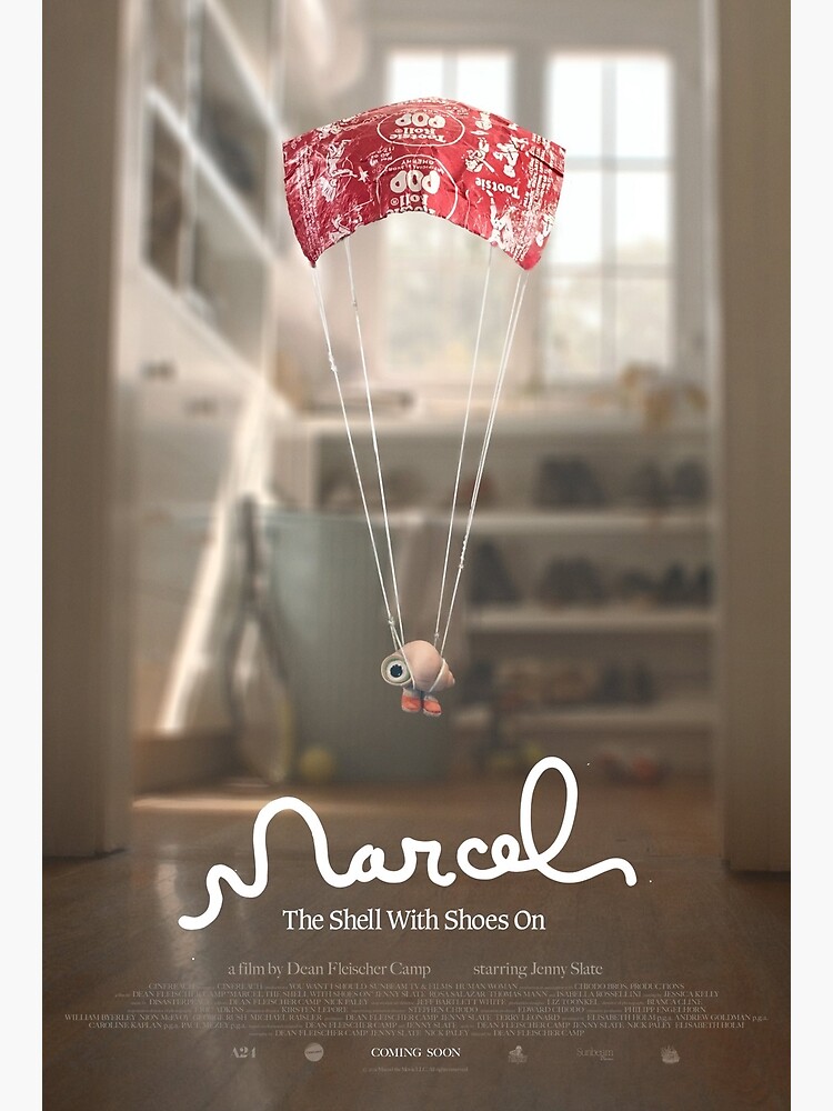 Marcel the Shell with Shoes On (2021) Premium Matte Vertical Poster ...