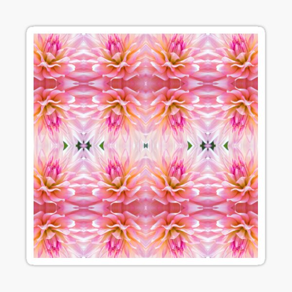 "Pink flowers" Sticker for Sale by missjfoxx | Redbubble