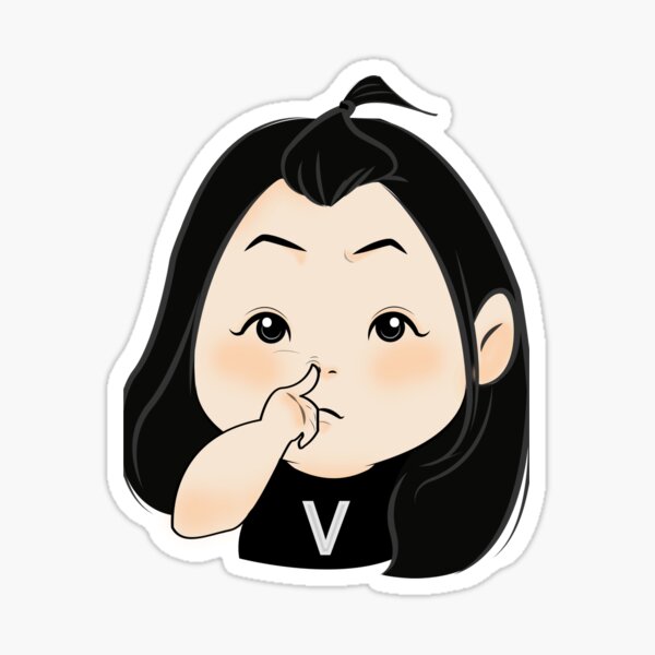 "Cute & Impish Child With Finger In Nose " Sticker for Sale by ...
