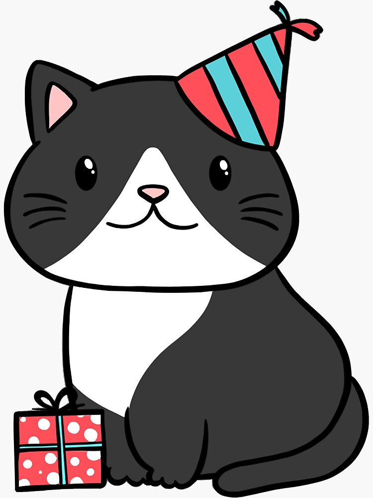 Black Tuxedo Cat Birthday Birthday T From Black Tuxedo Cat Birthday Party Black Cat