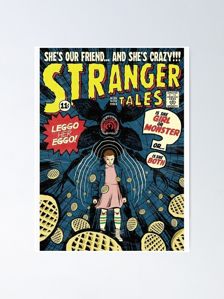"Stranger Things Retro Cover Poster" Poster for Sale by linhick79 ...