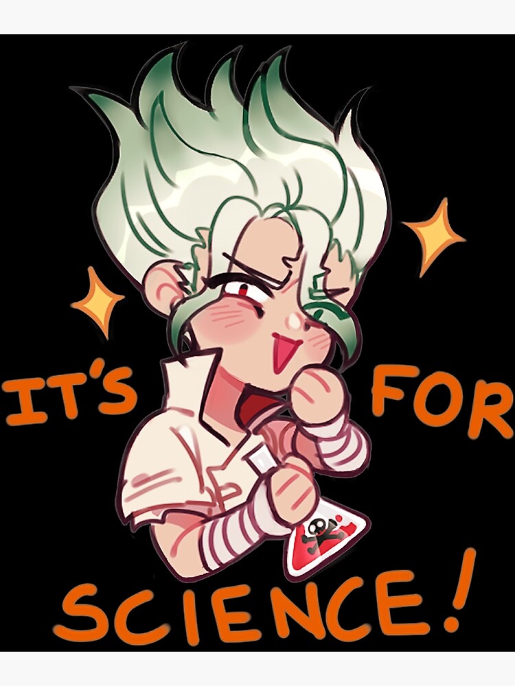 "Dr Stone Senku Science" Poster for Sale by jesshipman | Redbubble