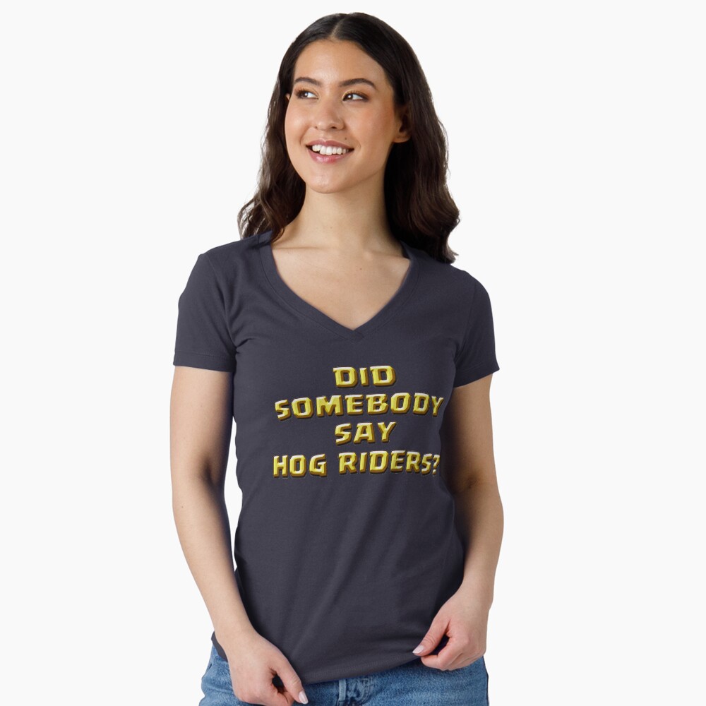 "DID SOMEBODY SAY HOG RIDERS?" Sticker for Sale by ADHDDESIGN | Redbubble