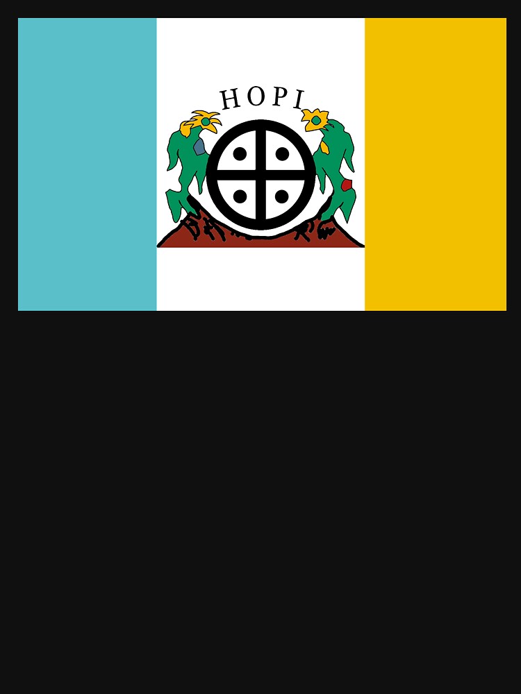 "Hopi Tribe Flag" T-shirt by FunWithFlags | Redbubble | funwithflags t ...