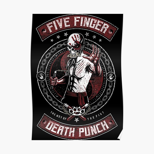 "Bruce Knuckles" Poster for Sale by RikkiJohnson | Redbubble