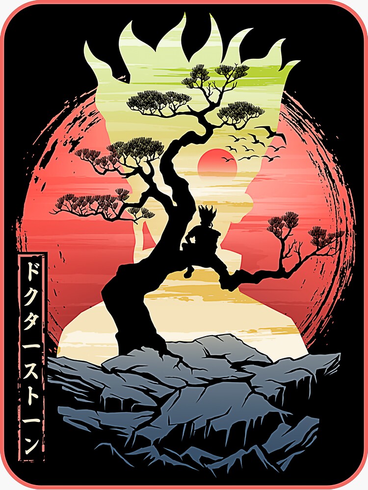 "Dr Stone World stones" Sticker for Sale by jesshipman | Redbubble