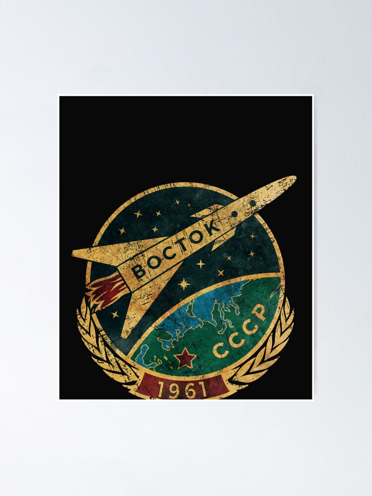 "CCCP Boctok 1961" Poster for Sale by JWinkle | Redbubble