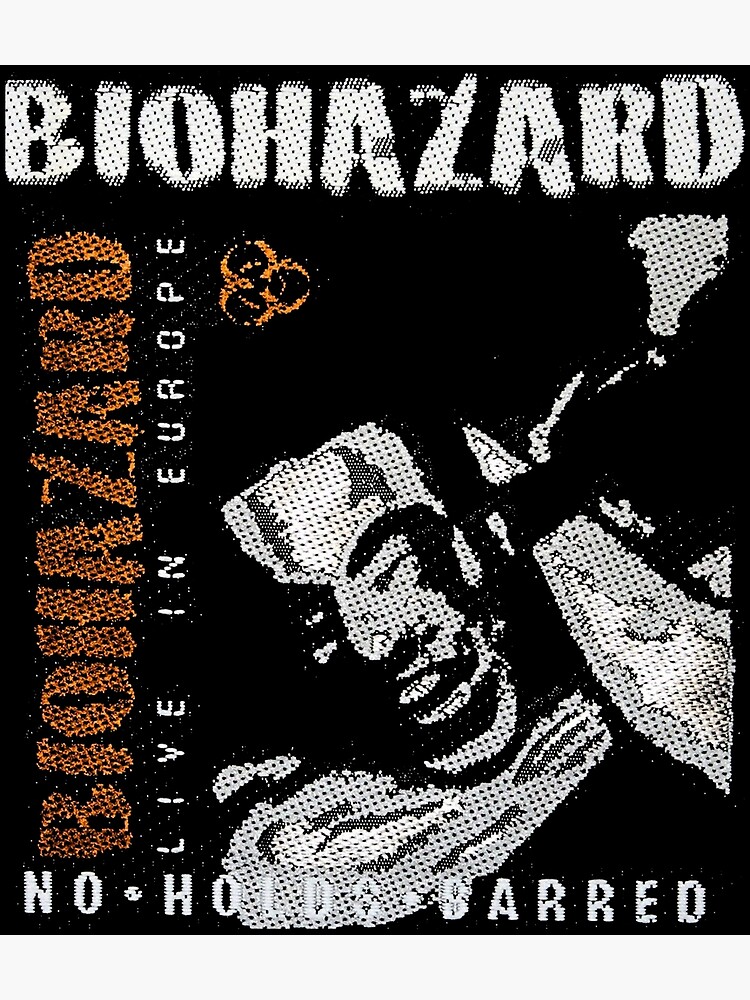 "BIOHAZARD - BAND" Poster for Sale by kedafvero | Redbubble