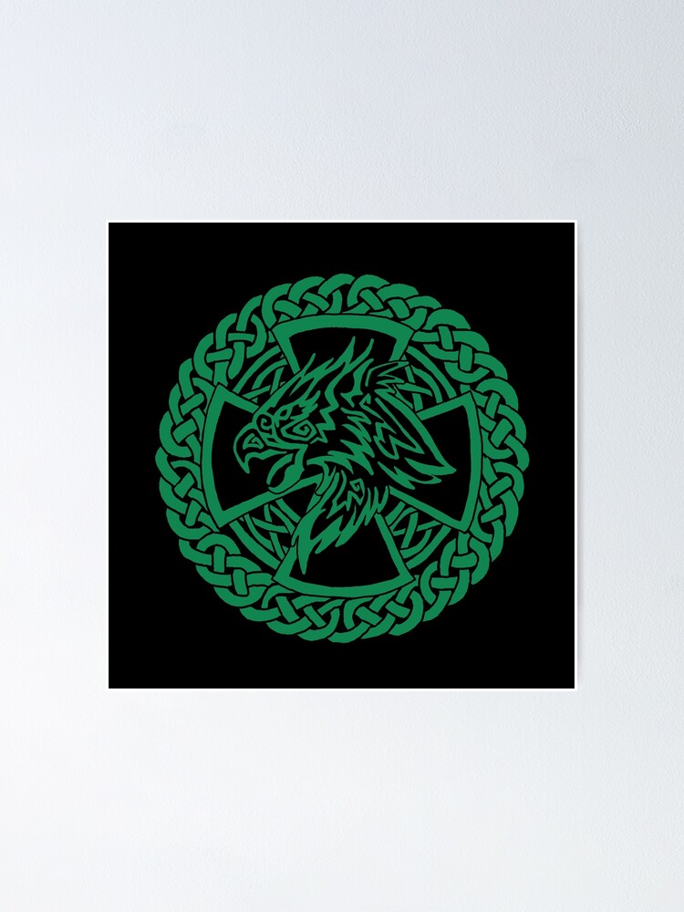 "Celtic Hawk" Poster for Sale by AstraBlink7 | Redbubble