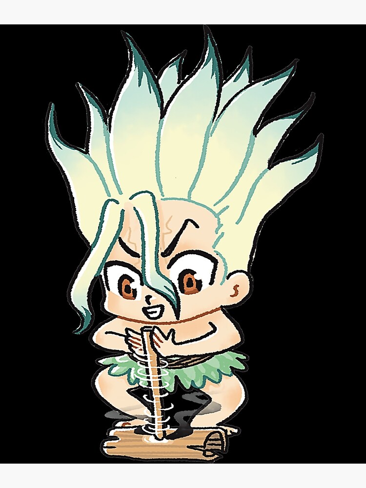 Dr Stone Senku Poster For Sale By Jesshipman Redbubble