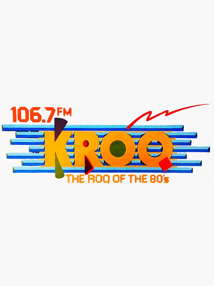 "KROQ 106.7 1980s Los Angeles new wave alternative rock radio station ...