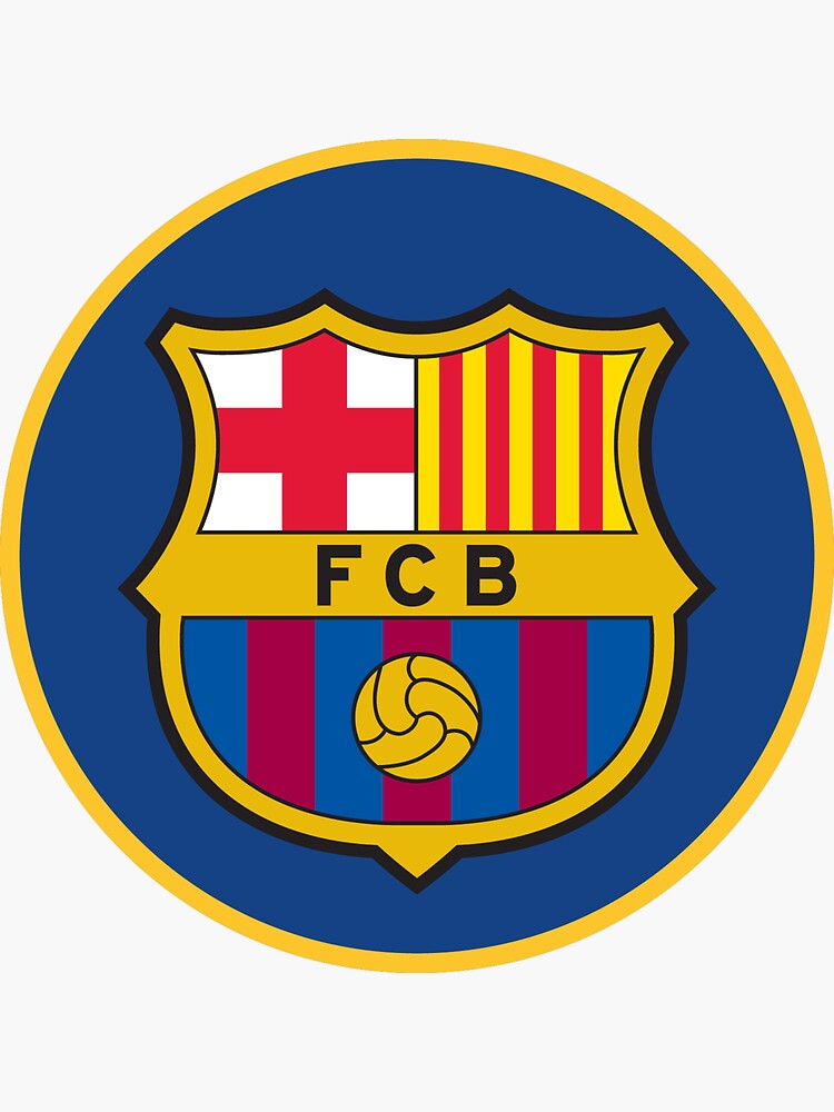 "FCB Logo" Sticker for Sale by warrenamato | Redbubble