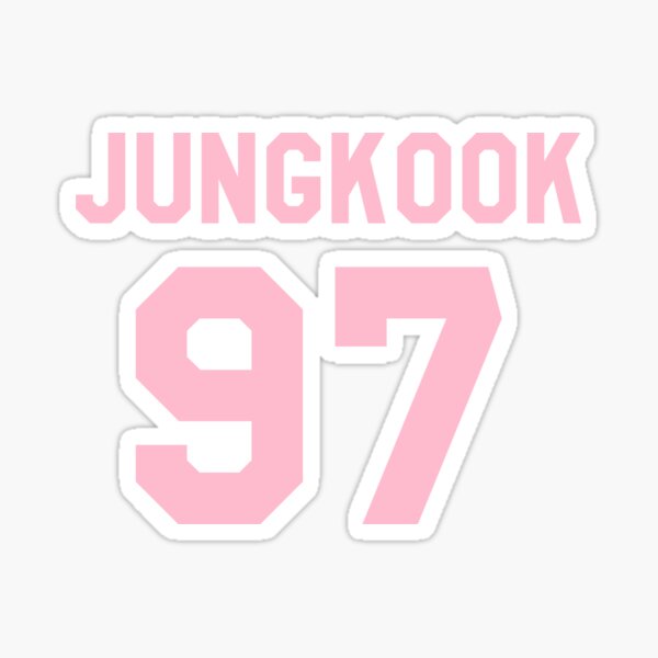 "Jungkook 97" Sticker for Sale by saucemerch | Redbubble