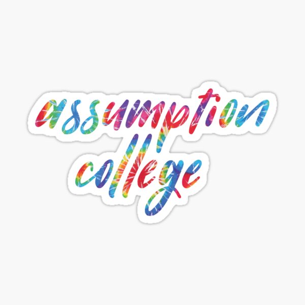 "Assumption College" Sticker for Sale by emilysimpsonxo | Redbubble