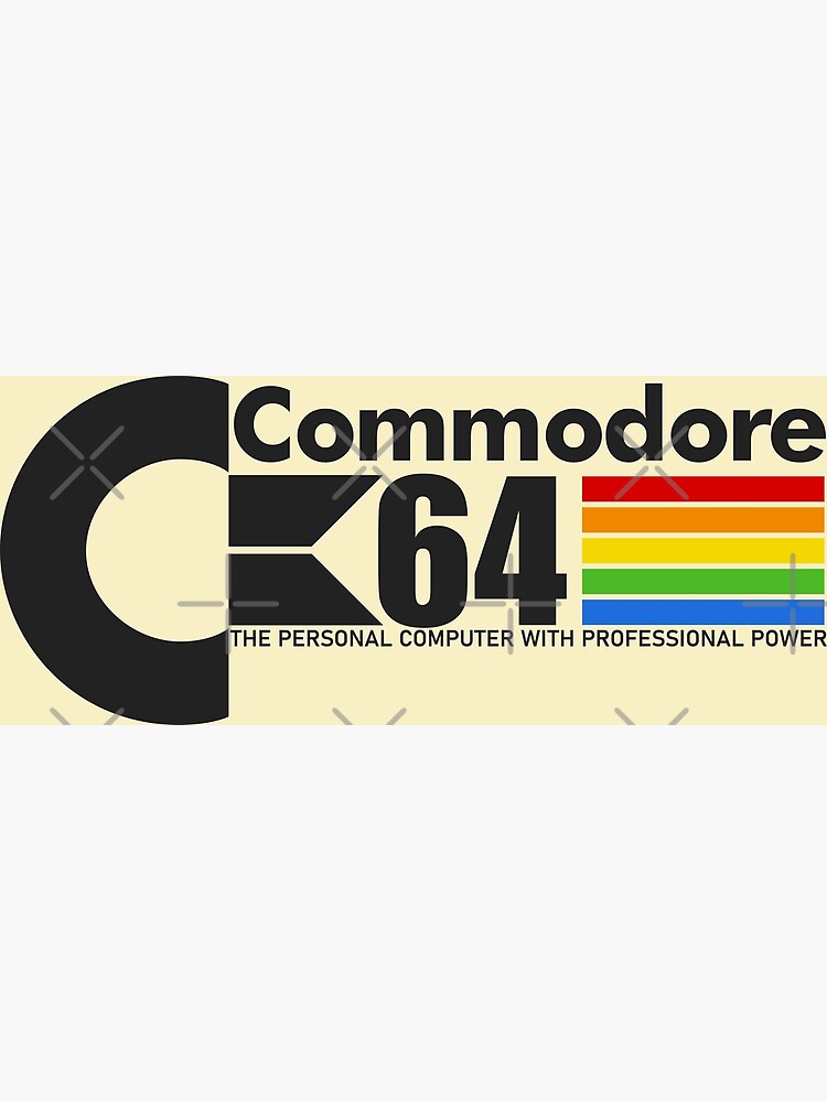 "Commodore 64 Logo" Poster for Sale by Capturepict | Redbubble