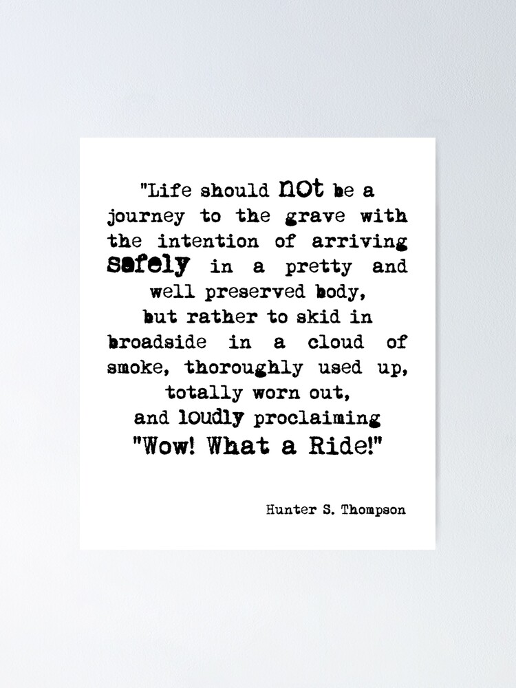 "Wow! What a Ride!" Poster for Sale by PauEnserius | Redbubble