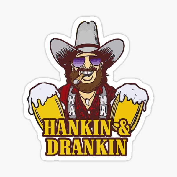 "Hank Williams Hank Williamsssss" Sticker for Sale by rstiponte | Redbubble