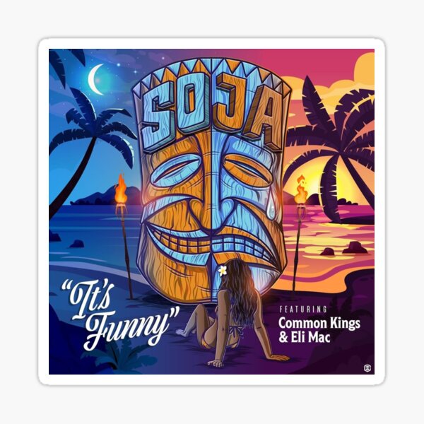 "Soja Its Funny" Sticker for Sale by tobiramasenjuz | Redbubble