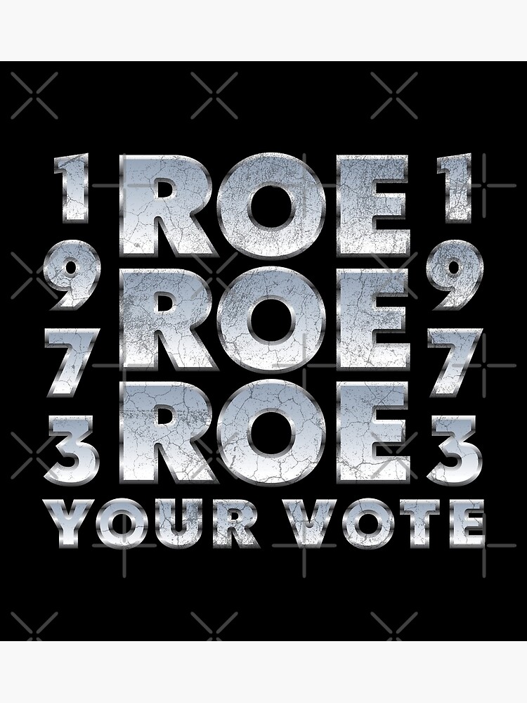 "Vintage Roe Roe Roe Vote " Poster for Sale by Whimsical Thinker ...