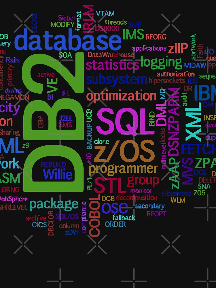 "database cloud" T-shirt for Sale by yourgeekside | Redbubble ...