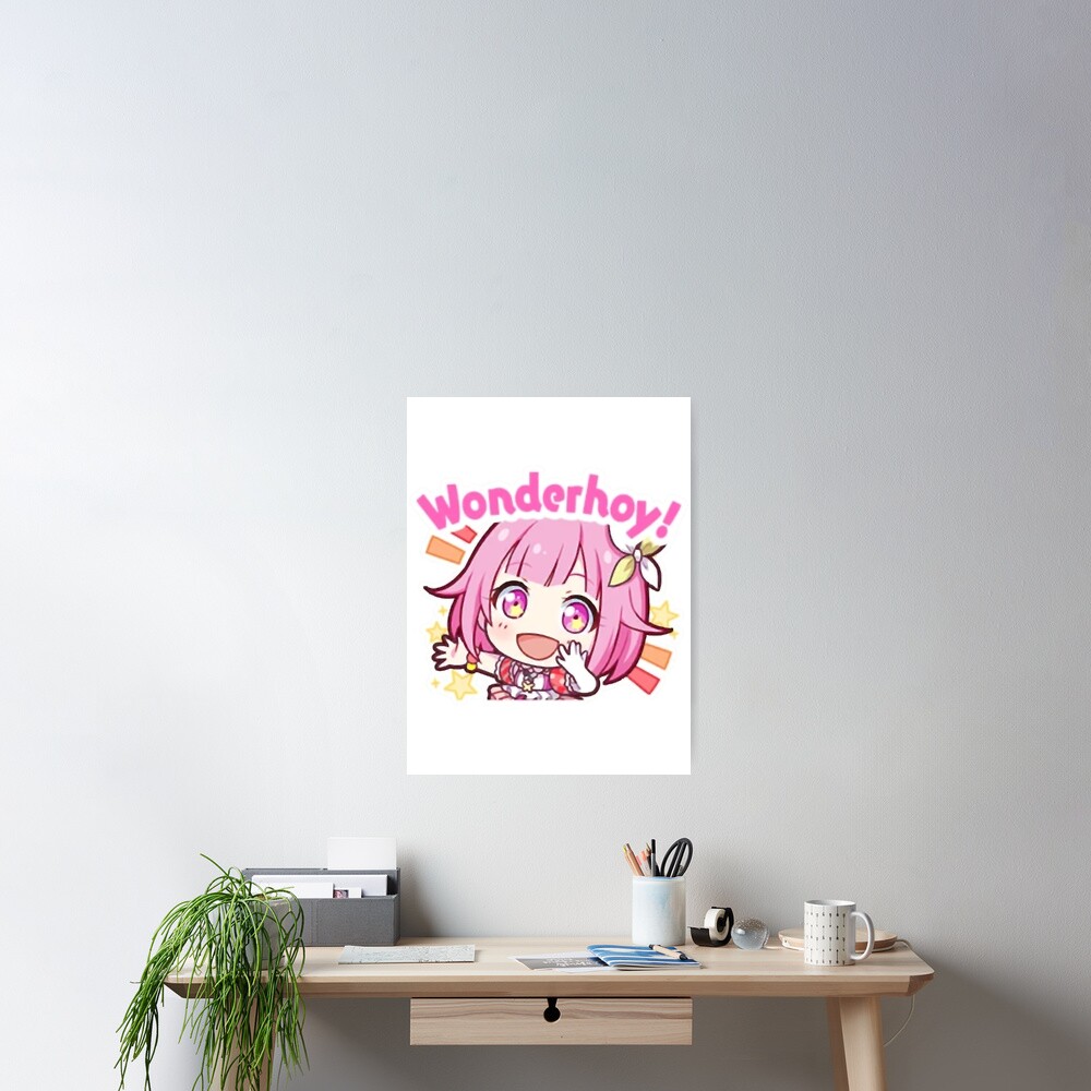 "Project Sekai anime, Emu Otori wonderhoy stamp" Poster for Sale by ...