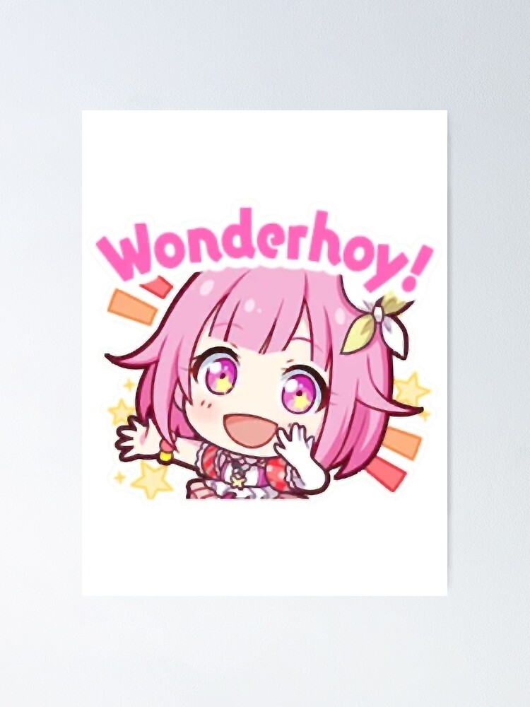 "Project Sekai anime, Emu Otori wonderhoy stamp" Poster for Sale by ...