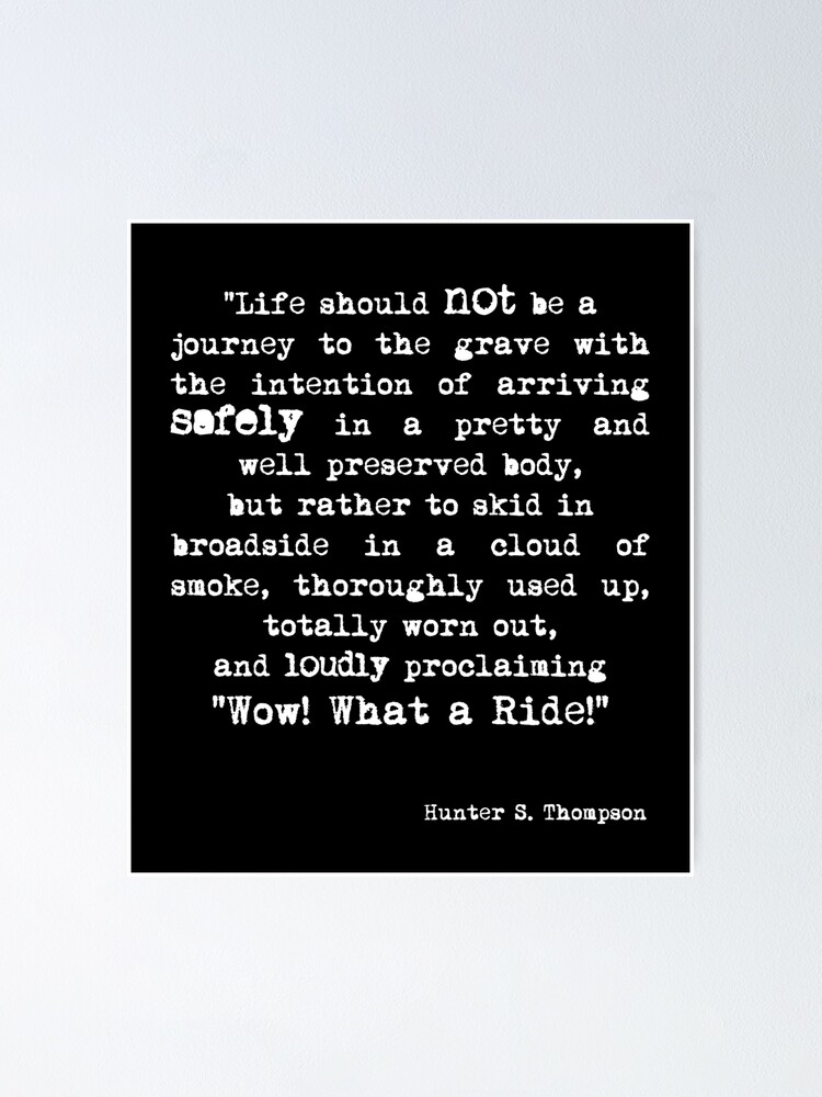 "Wow! What a Ride!" Poster for Sale by PauEnserius | Redbubble