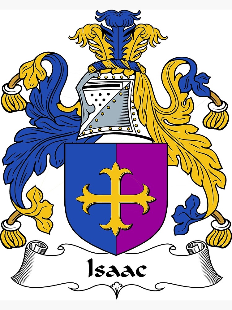 "Isaac" Poster for Sale by HaroldHeraldry | Redbubble
