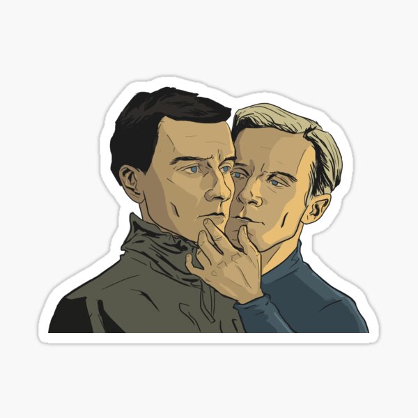 "Walter and David" Sticker for Sale by caztalia | Redbubble