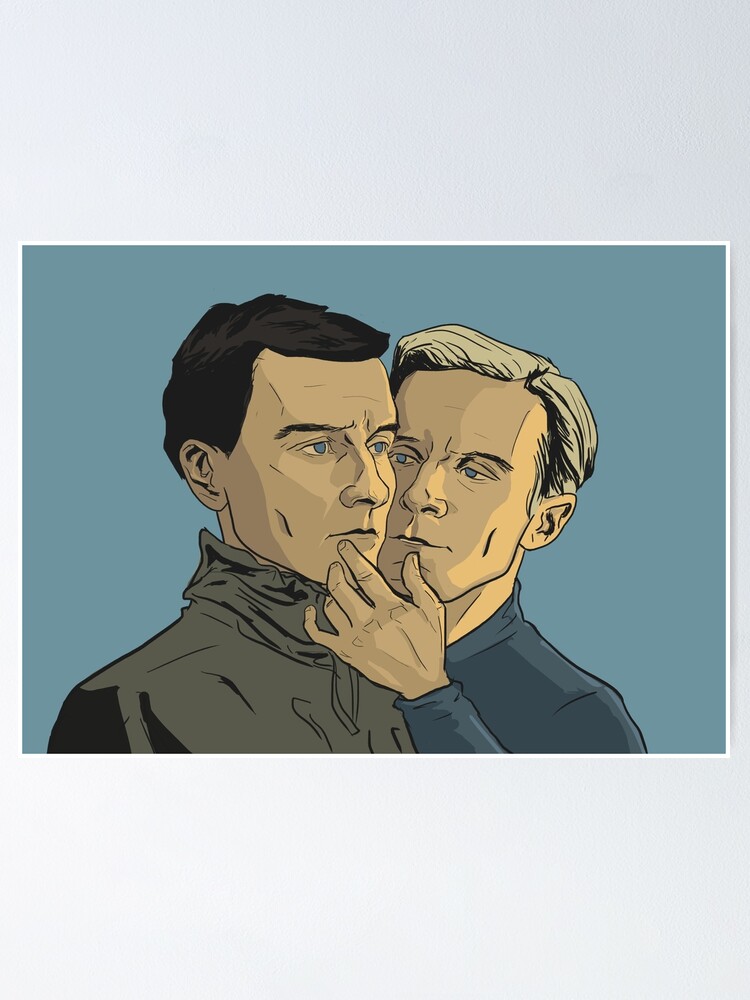"Walter and David" Poster by caztalia | Redbubble