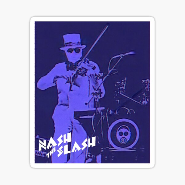 "Mens Best Nash The Slash Pop Art Print Gifts For Movie Fans" Sticker ...