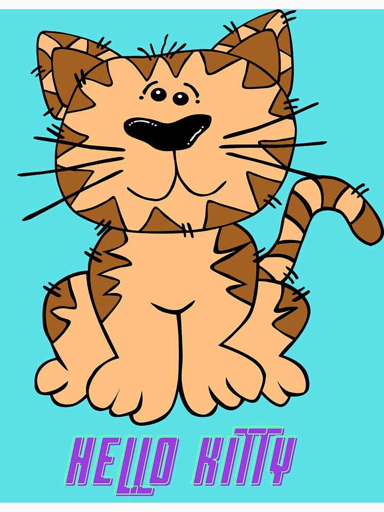 Cute Hello Kitty Sticker