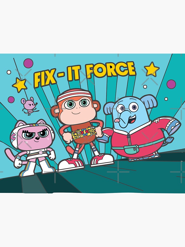 "fix-it force chico bon bon" Sticker for Sale by cowtownCOWBOY | Redbubble