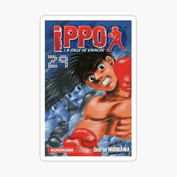 "Hajime No Ippo Fight Anime Fighting Print Canvas" Sticker for Sale by ...