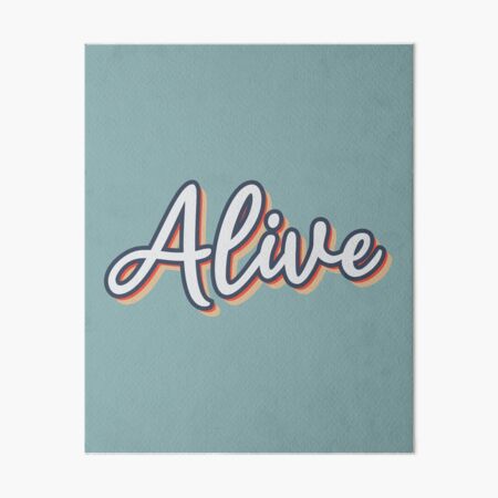 "Alive, One Word Quotes , One Word Stickers, Single Word Stickers, Text ...