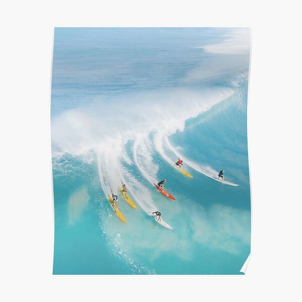 "Aesthetic Summer Full of Surfing" Poster for Sale by sijening21 ...