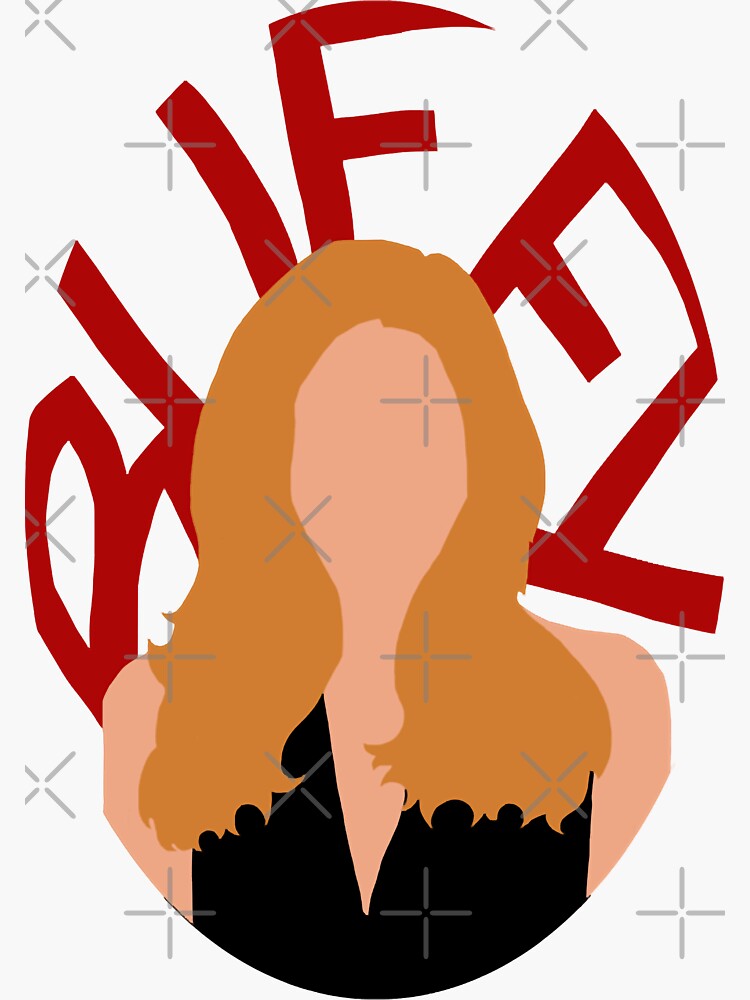 "Special Present Buffy Summers Film Spike Gifts For Everyone" Sticker ...